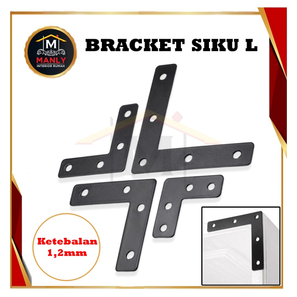 Jual Frame Siku L Segitiga Stainless / Konektor Connector sambungan ...