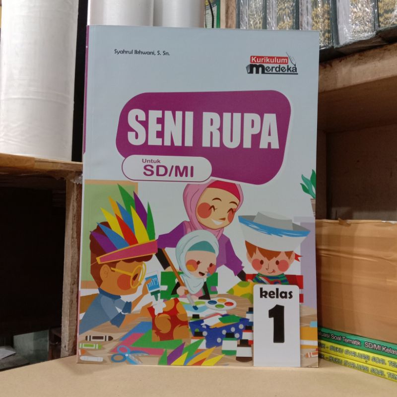 Jual BUKU PAKET SENI RUPA KELAS 1 SD/MI - KURIKULUM MERDEKA | Shopee Indonesia