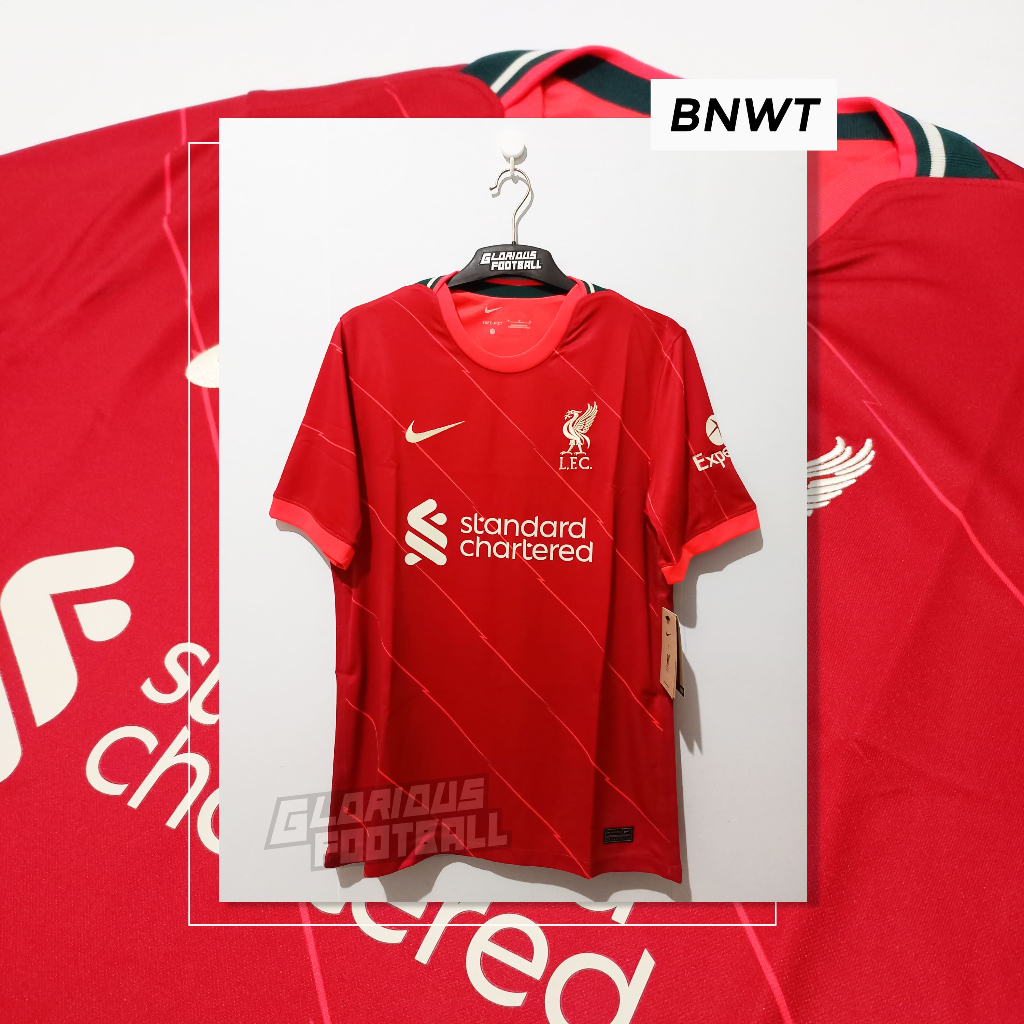 Jual Jersey Original Liverpool Home 2021/2022 BNWT - DB2560-688 | Shopee Indonesia