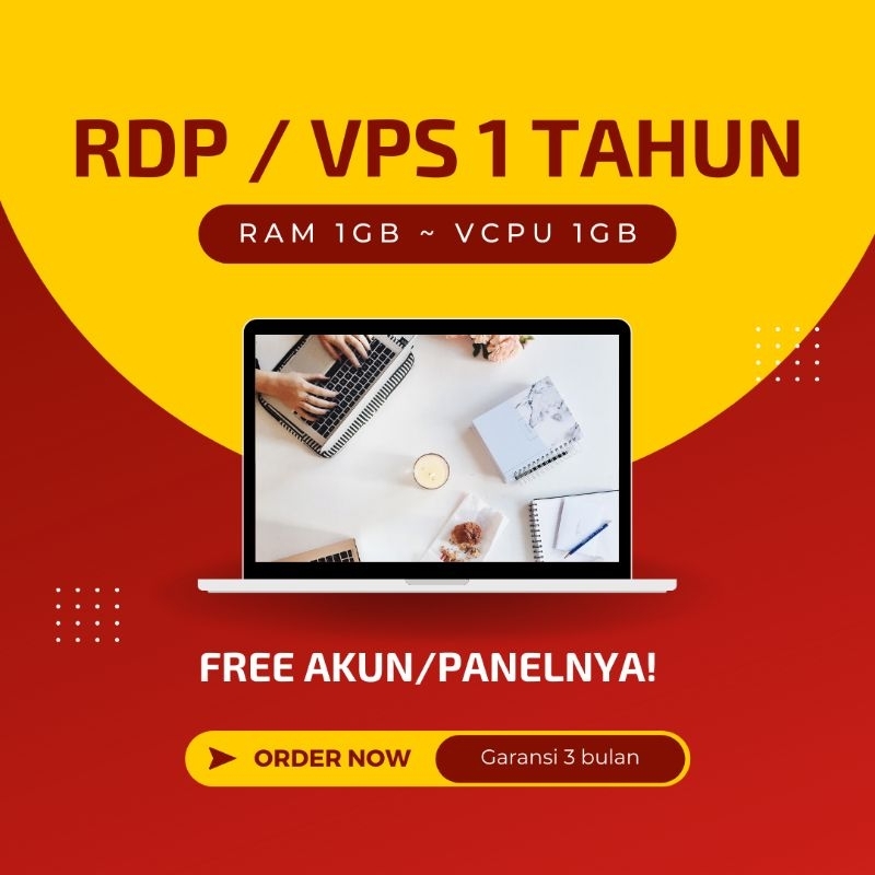 Jual RDP VPS 1 TAHUN MURAH (PROMO) | Shopee Indonesia