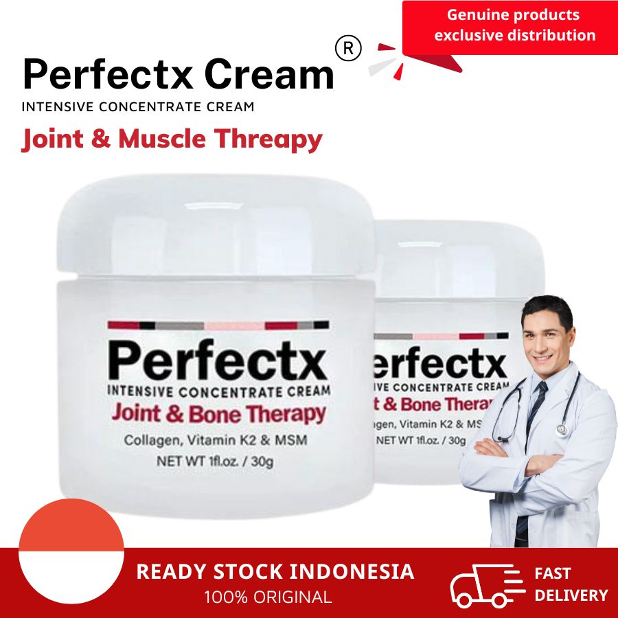 Jual Perfectx Joint Bone Therapy Perfectx Intensive Concentrate Cream Krim Pengobatan Asam Urat ...