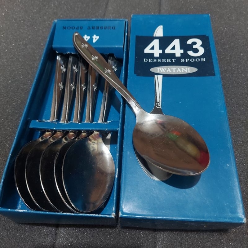 Jual Sendok makan stainless steel super tebal 32 gram (harga 6pcs ...