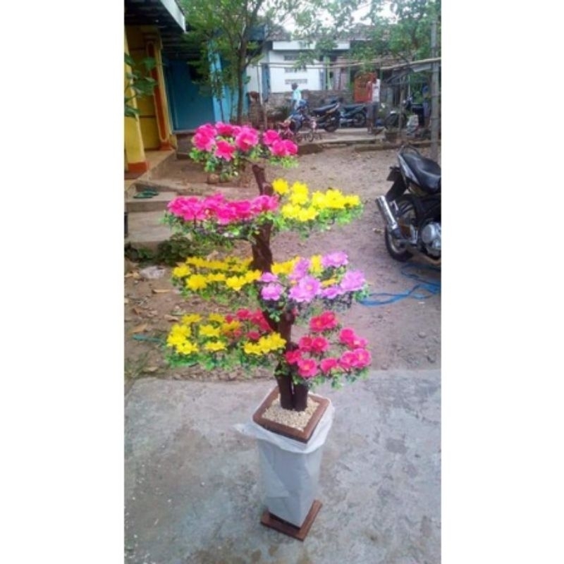 Jual Bunga Sudut Bunga Hias Artificial / tanaman hias artificial tinggi ...