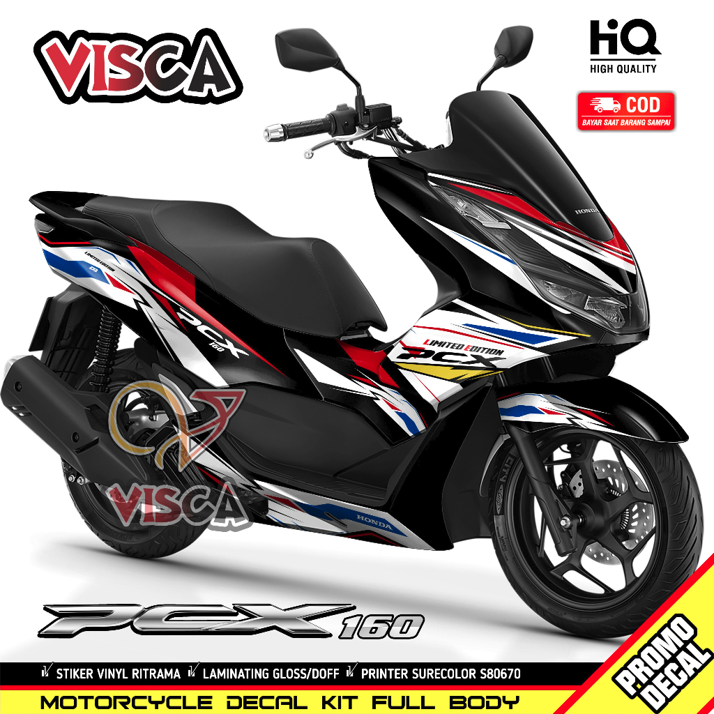 Jual (COD) Decal Pcx 160 Full Body 2021 2022 2023 Stiker Pcx 160 Full ...