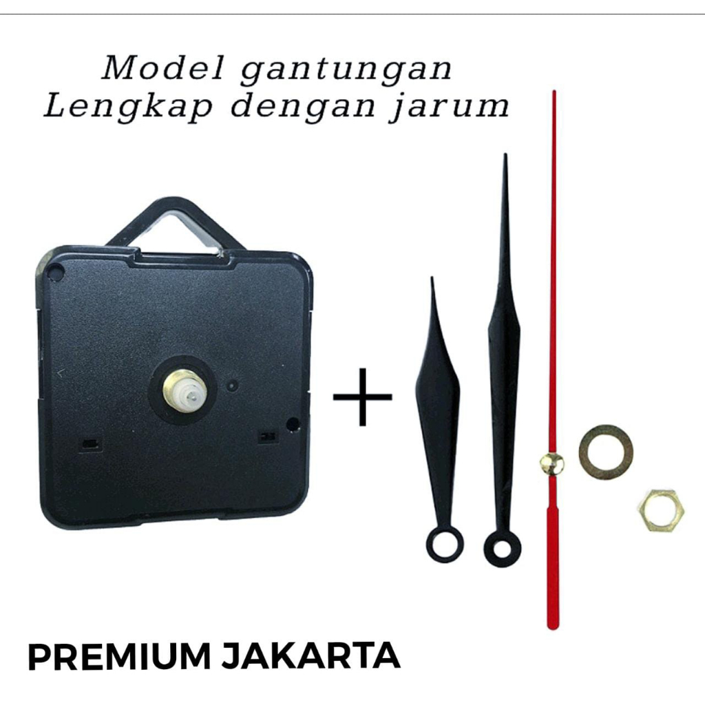 Jual Jam Tempel Dinding Analog / Jam DIY Angka Aesthetic Jumbo 3D ...