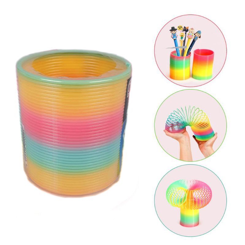 Jual Mainan Per Toys Slinky Spring Rainbow - MCS8709 - Multi-Color ...