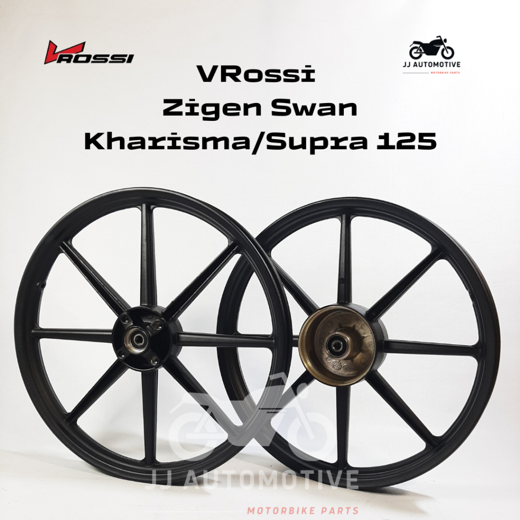Jual Velg VRossi Palang 8 Zigen Swan Kharisma Fit New Supra X Revo ABS Honda Grand Ring 17 ...