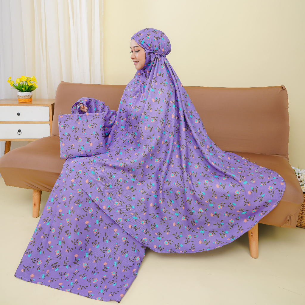 Jual Mukena Dewasa Rayon Bali Premium ANNETHA All Over Putri Dania ...