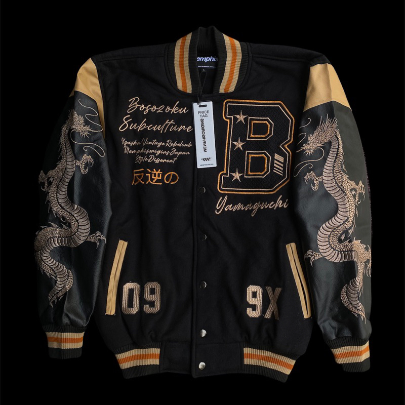Jual Varsity Jacket Memphisorigins X BTR All Variant (Tora, Okinawa ...