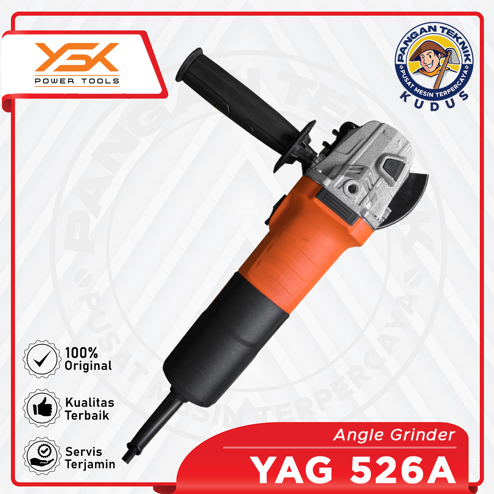 Jual ANGLE GRINDER 4" YASUKA YAG-526A | MESIN POTONG | GERINDA TANGAN | Shopee Indonesia
