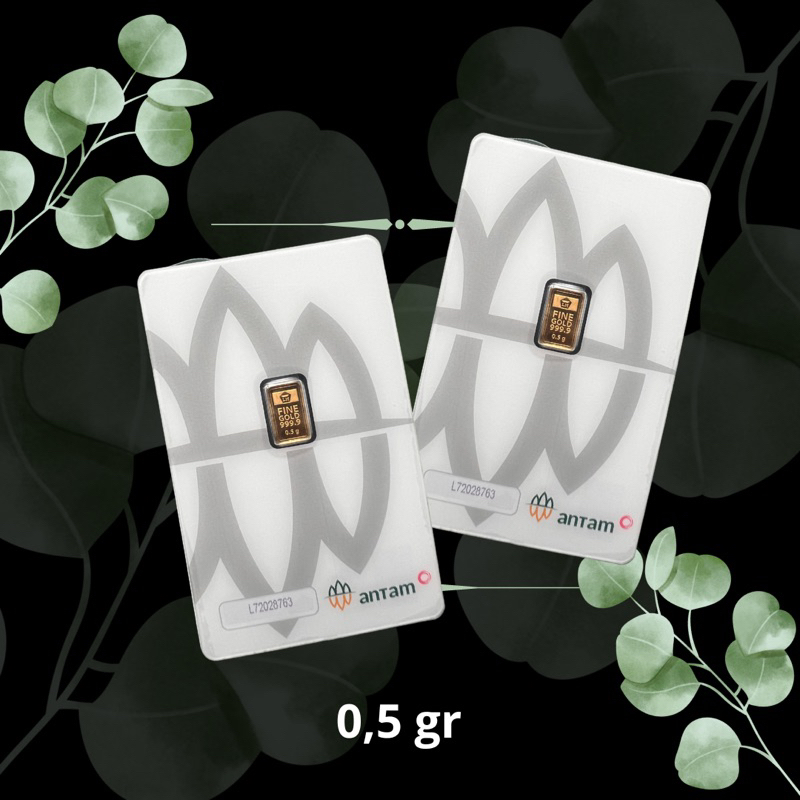 Jual LOGAM MULIA 0,5 gram ANTAM / 0.5 GRAM / EMAS MURNI 24 KARAT ...