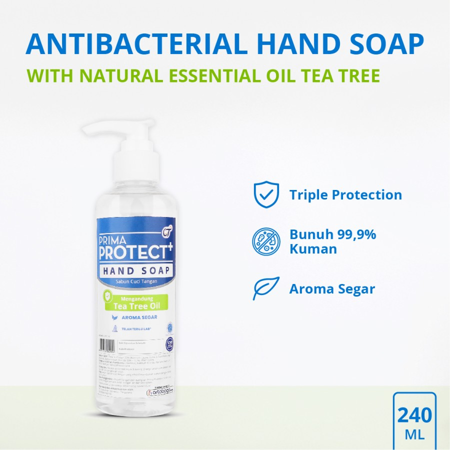 Jual PRIMA Protect+ Hand Soap 240ml | Shopee Indonesia