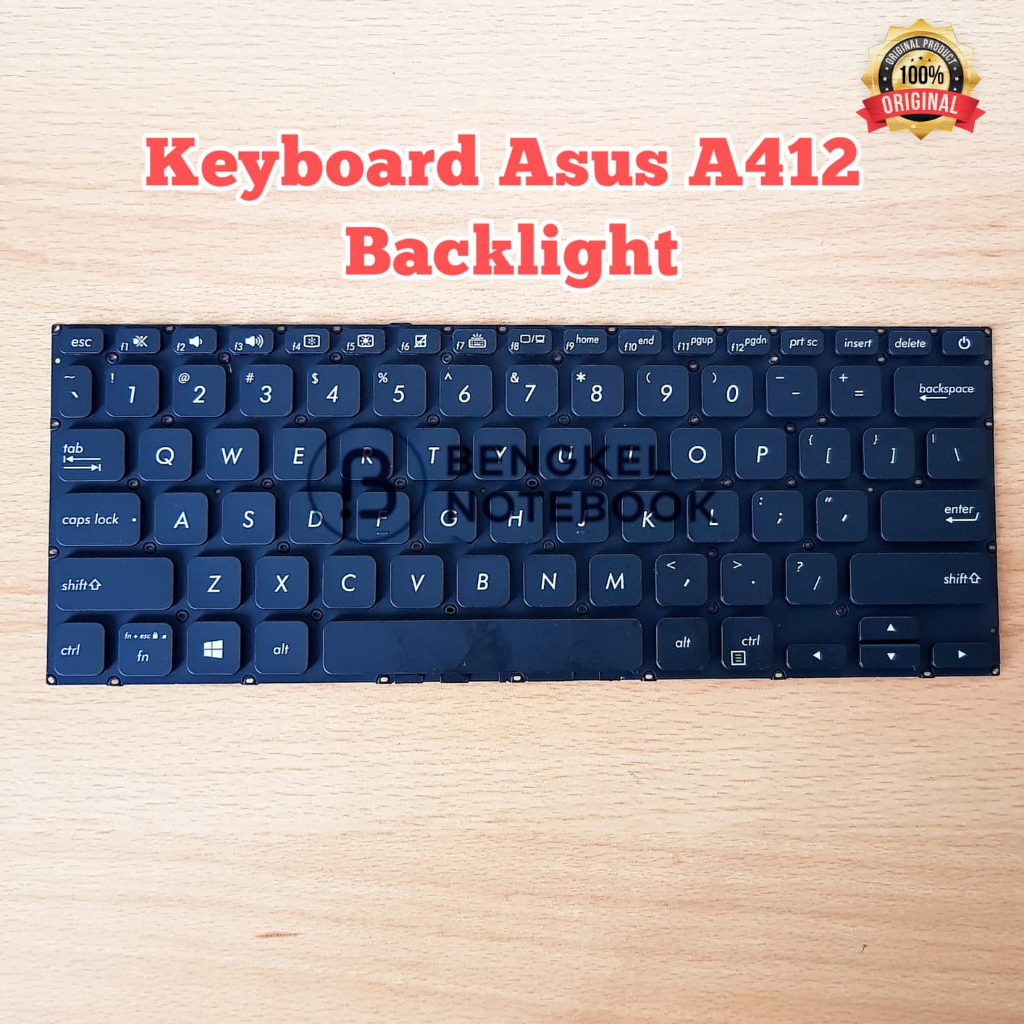 Jual Keyboard Asus A412D A412 X412D A412F Backlight Black | Shopee ...