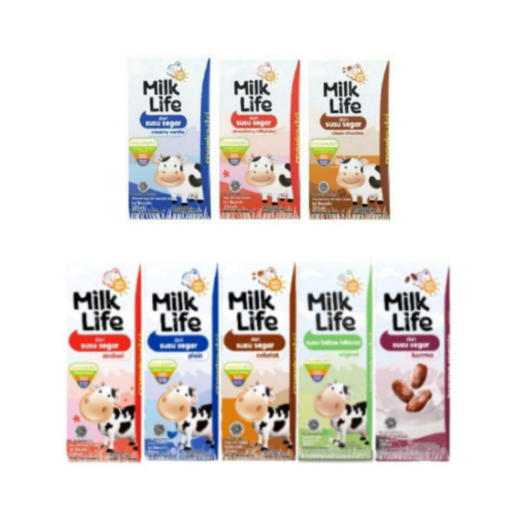 Jual MILK LIFE SUSU UHT 115ml/200ml | Shopee Indonesia
