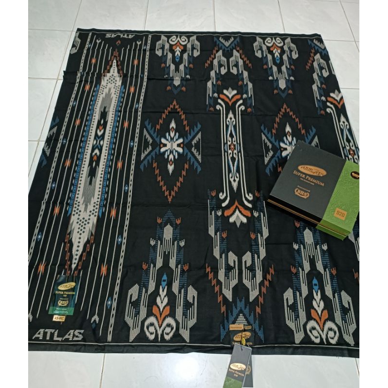Jual SARUNG ATLAS SUPER PREMIUM HITAM ORIGINAL MURAH | Shopee Indonesia