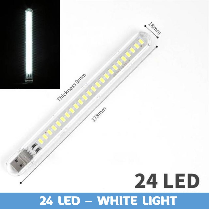 Jual BABYBOZ - LAMPU LED STRIP 3 / 8 / 24 LED LAMPU DESKTOP USB LED ...