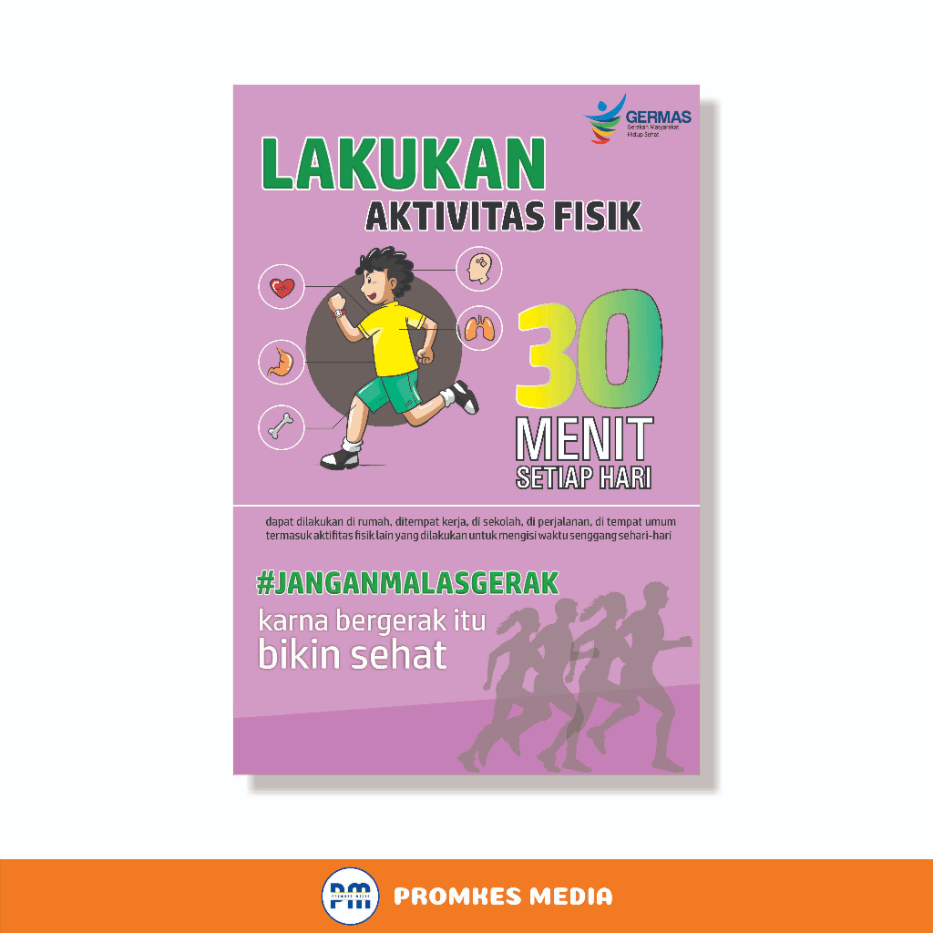 Jual Poster Kesehatan, Poster Lakukan Aktivitas Fisik, GERMAS | Shopee ...
