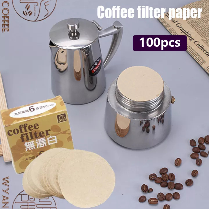 Jual KERTAS FILTER MOKA POT BULAT 56MM COFFEE ESPRESSO 100PCS | Shopee ...