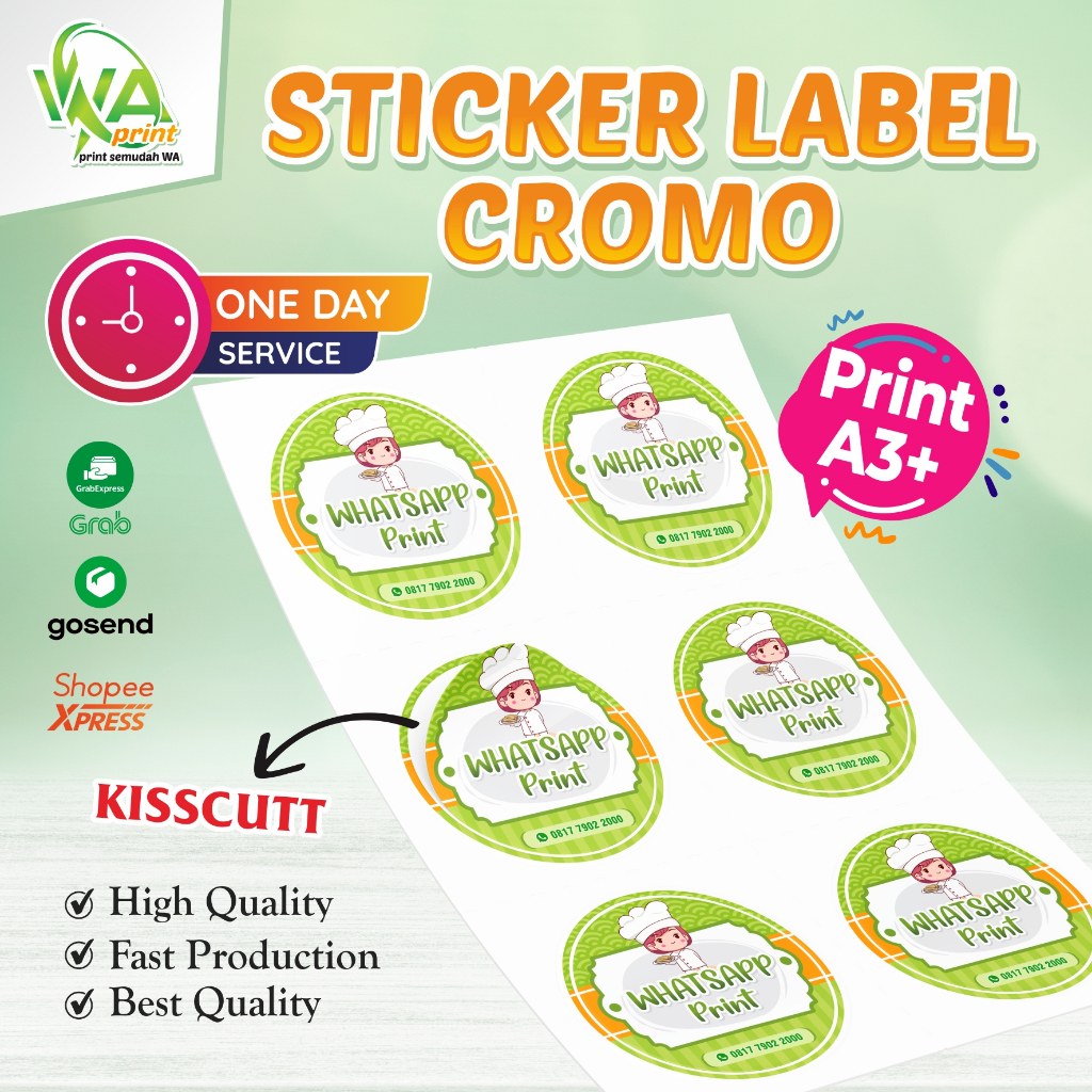 Jual Stiker Label Chromo | Stiker Seal | Stiker Toples | Sticker ...