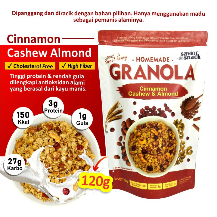 Jual Makanan Sehat Cemilan Trail Mix Nuts Seed Fruit Sarapan Granola ...