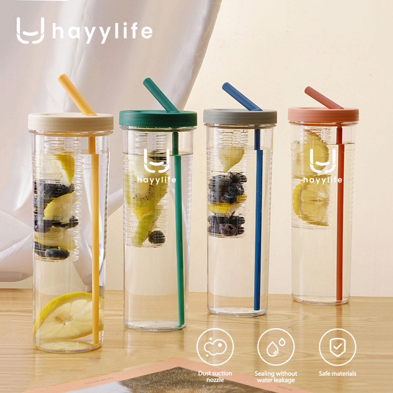 Jual HAYYLIFE Gelas Air Infused Water Pemisah Basah Dan Kering Filter ...