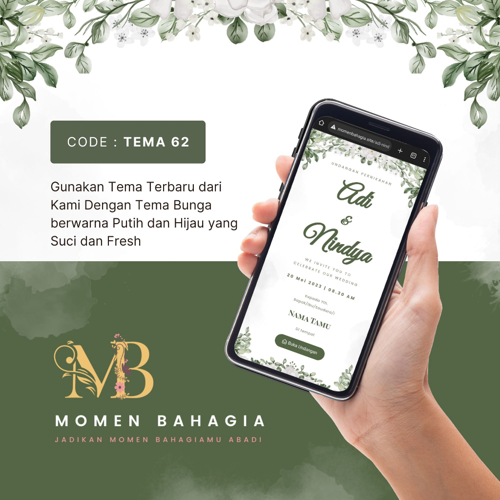 Jual Undangan Digital Web Undangan Pernikahan Online - Momenbahagia ...