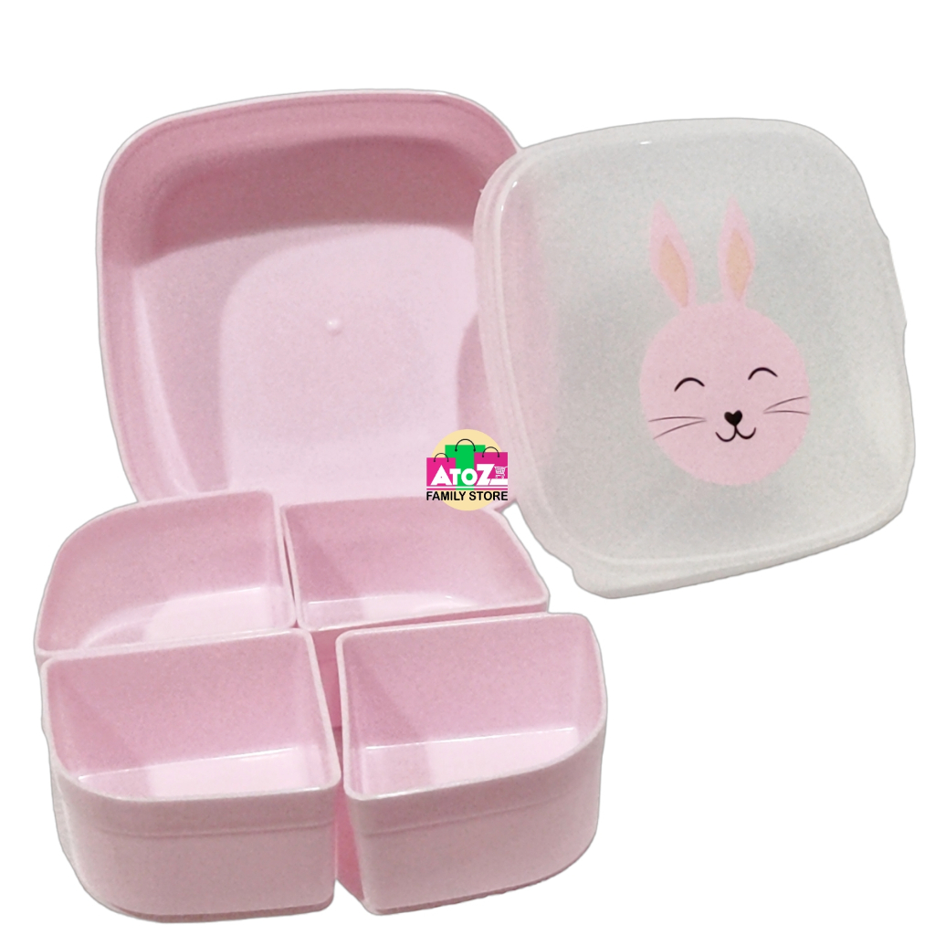 Jual Flying Tiger Lunch Box - Rabbit Pink | Shopee Indonesia