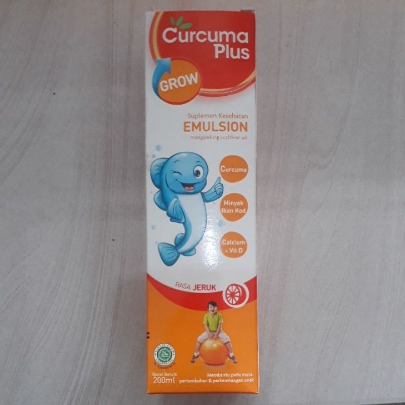 Jual CURCUMA PLUS GROW EMULSION RASA JERUK 200 ML | Shopee Indonesia Jual CURCUMA PLUS GROW EMULSION RASA JERUK 200 ML | Shopee Indonesia
