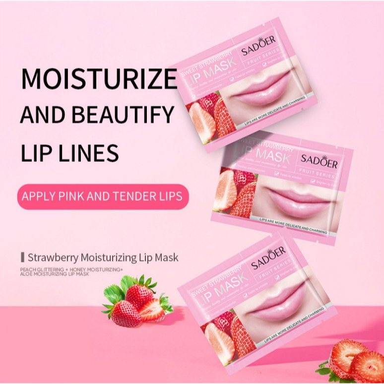 Jual Masker Bibir Bio Aqua | Sadoer Xybeibi Lip Collagen Nourish Mask ...