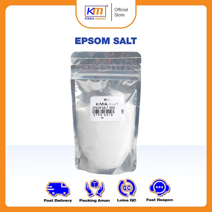 Jual Epsom Salt 100grm / Garam Inggris ex Jerman 100grm / Magnesium ...