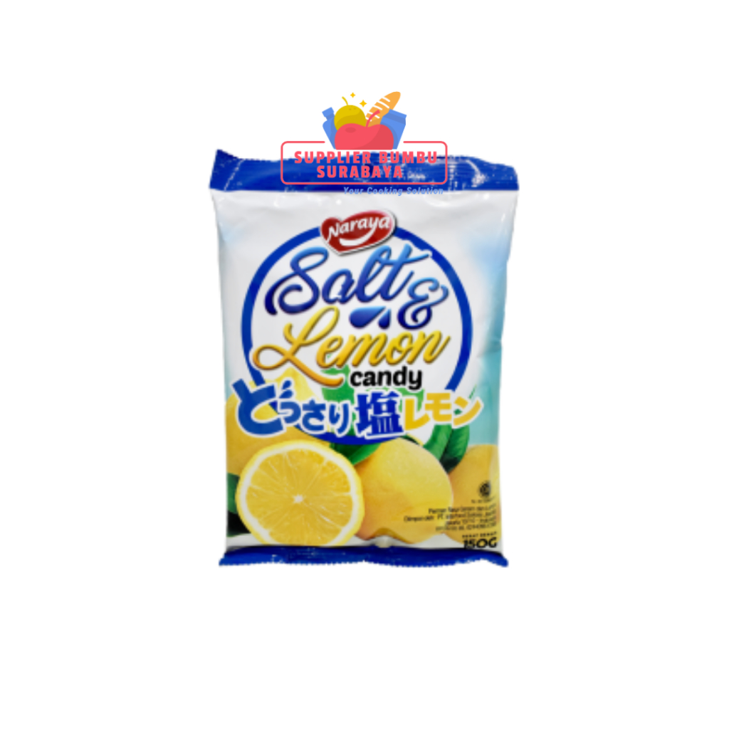 Jual Permen Naraya Salt & Lemon Candy 150g | Shopee Indonesia