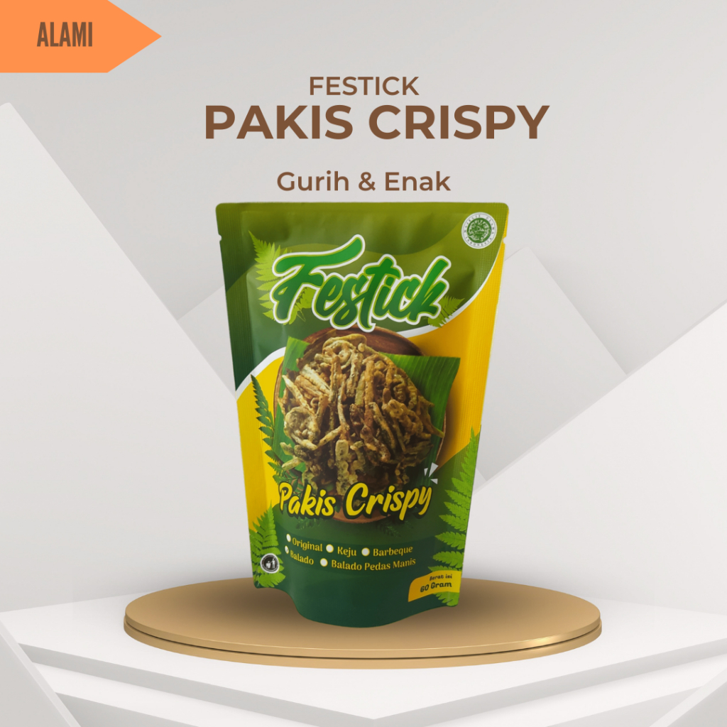 Jual Pakis Crispy Makanan Ringan FERN STICK Asli Purbalingga | Shopee ...