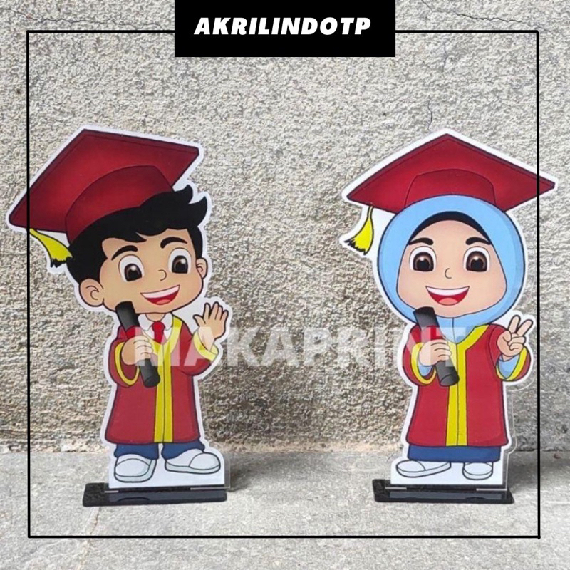 Jual Plakat Wisuda Anak anak | Tropy Wisuda TK | Piala Wisuda Kelulusan ...