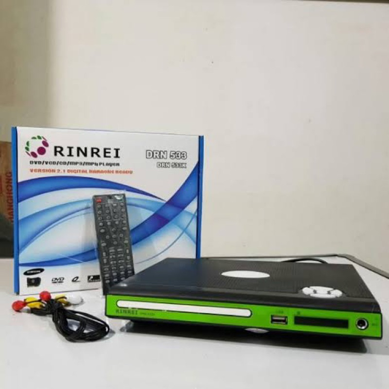 Jual DVD / VCD / CD / MP3 / MP4 Player / Digital Karaoke RINREI (OPTIK ...