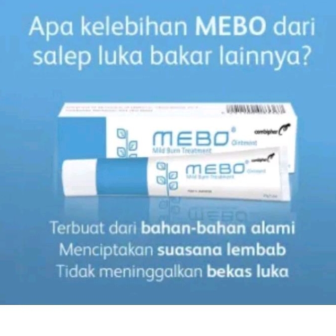 Jual MEBO 20 gr Salep Luka Bakar Luka Diabetes Decubitus Nanah | Shopee ...