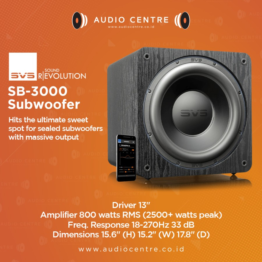 Jual SVS SB3000 / SB 3000 Subwoofer | Shopee Indonesia