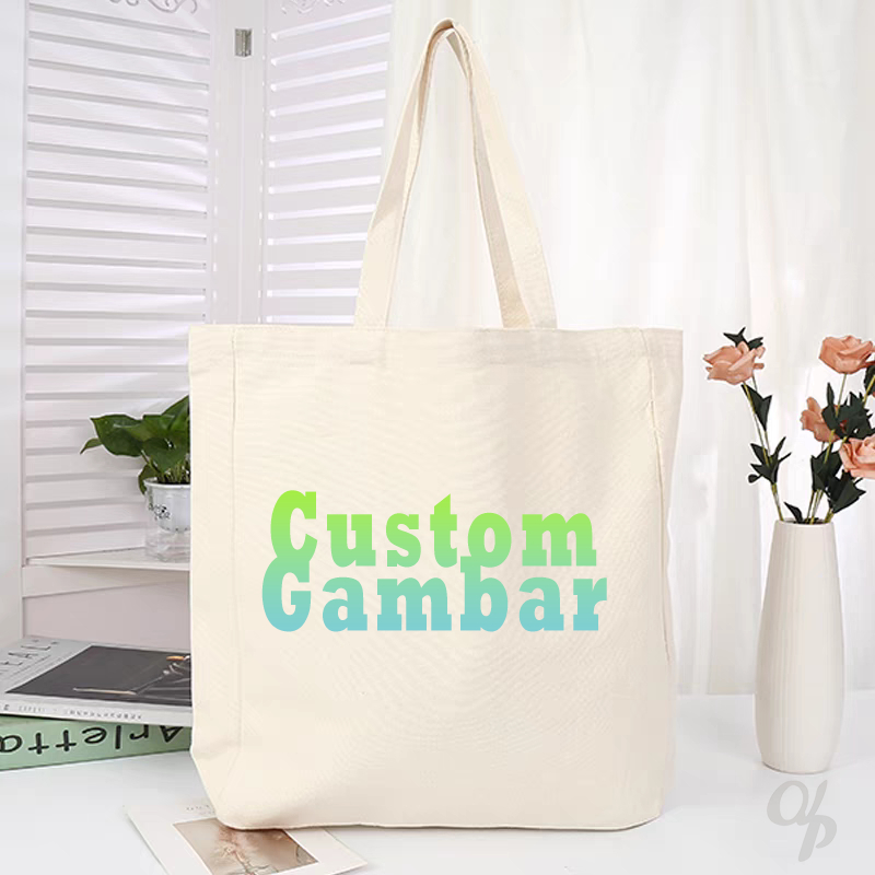 Jual Tote Bag Kanvas Custom Gambar Totebag Canvas Wanita / Pria / Tas Tote Unisex | Shopee Indonesia