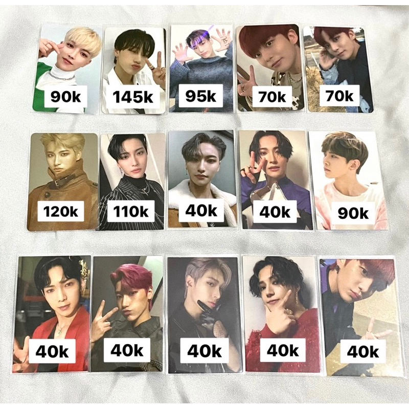 Jual ATEEZ Hongjoong Seonghwa Yeosang San Mingi Jongho Appmus Makestar ...