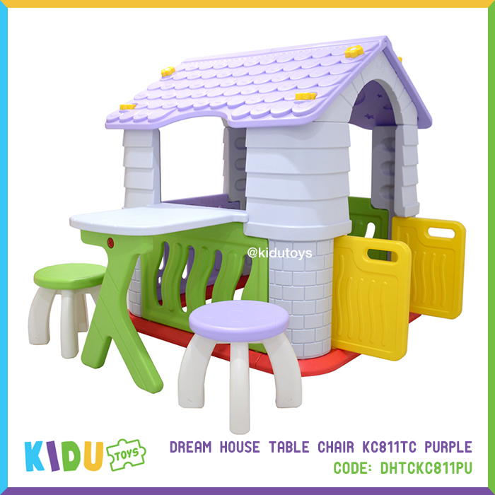 Jual Dream House Rumah Rumahan Anak/Rumah Bermain Anak + Meja Anak ...
