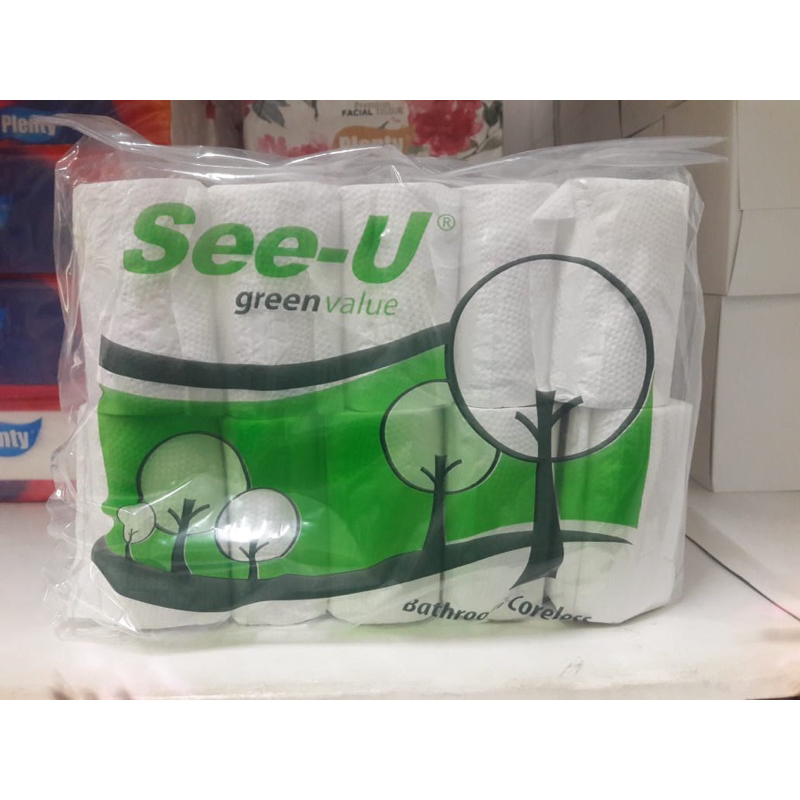 Jual see u bathroom /toilet tissue/ tisu coreless tisu warteg | Shopee ...