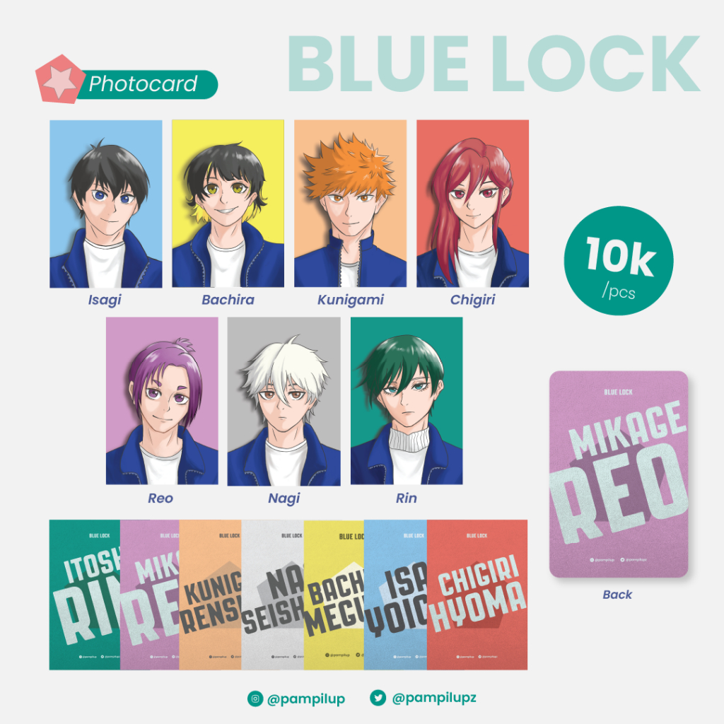 Jual Blue Lock Photocard | Shopee Indonesia