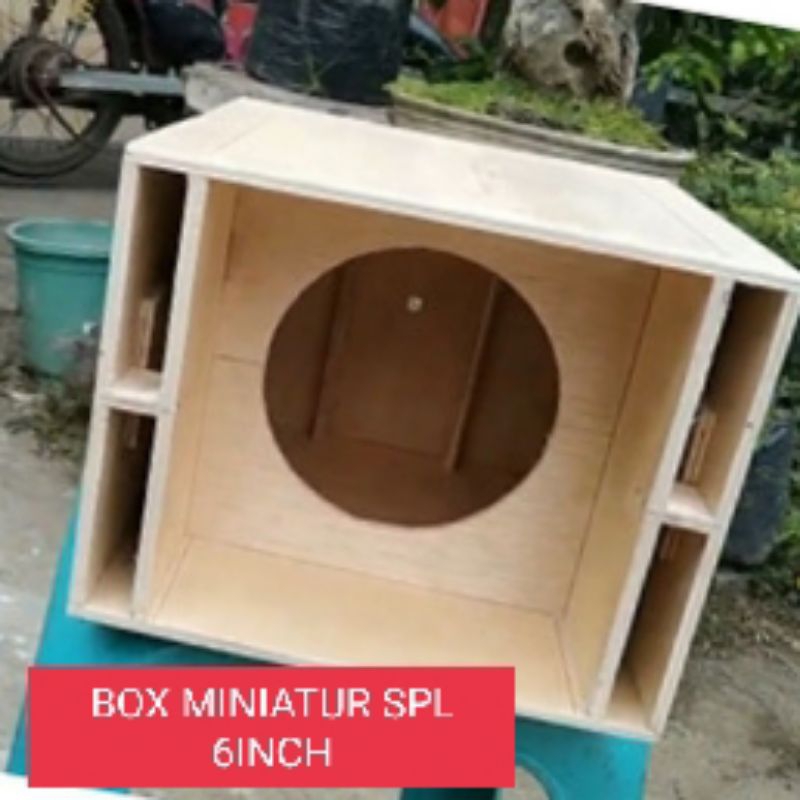 Jual Box speaker SPL miniatur 6inch mentahan | Shopee Indonesia