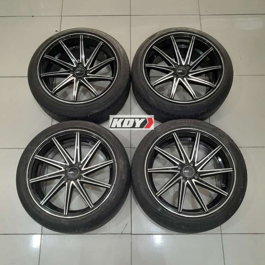 Jual Velg Racing Bekas Mobil Murah VOSSEN Ring 17 + Ban Bonus Jazz ...