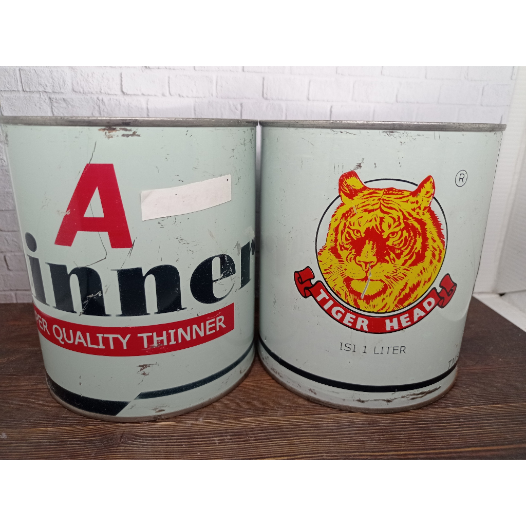 Jual Thinner A merk Tiger Head 1 lt | Shopee Indonesia