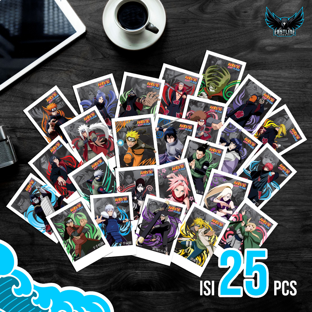 Jual Polaroid Photocard Anime Naruto Shippuden Desain Eksklusif AP260 ...