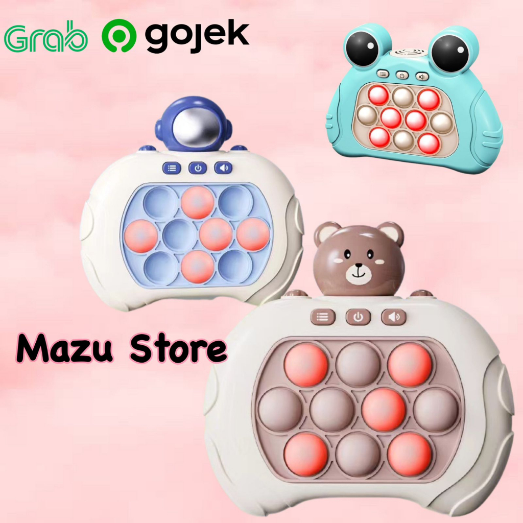 Jual Pop It elektronik Push Bubble Fidget Toys pop it game console ...