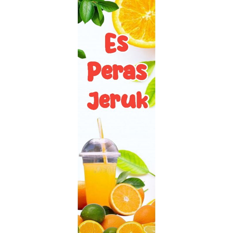 Jual BANNER/SPANDUK ES JERUK PERAS | Shopee Indonesia