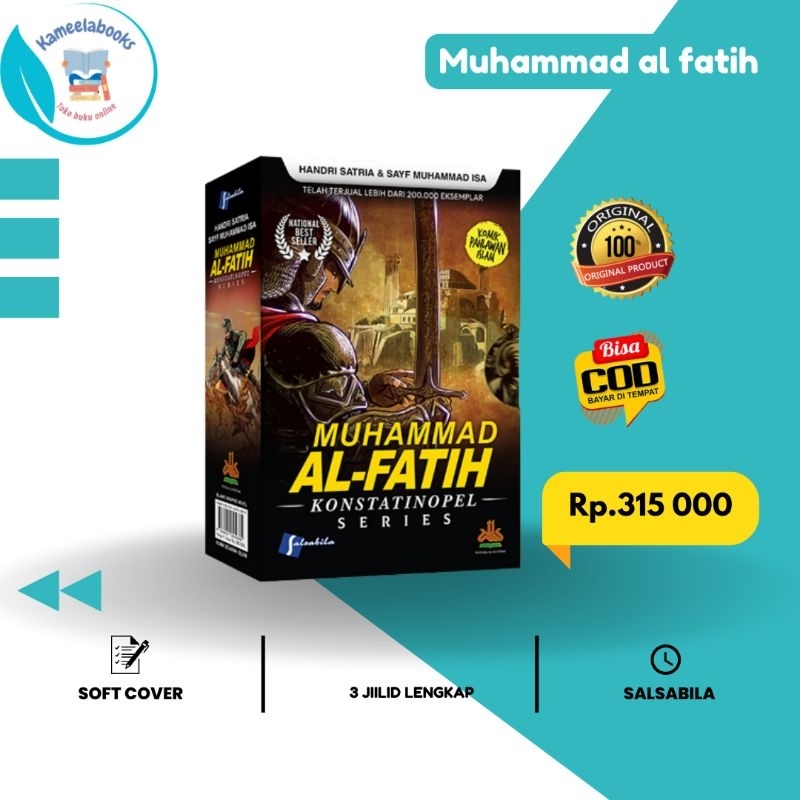 Jual komik muhammad al fatih konstantinopel 1 2 3 + box | Shopee Indonesia