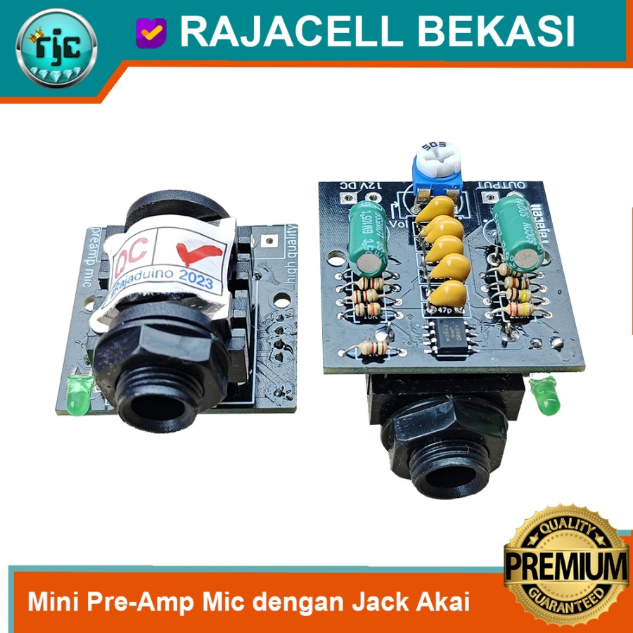 Jual Pre-Amp Mic Super Mini Penguat Mikropon Dynamic Microphone ...