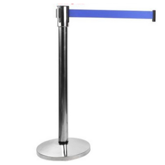 Jual Queing Barrier Tiang antrian pembatas Stainless standing barrier ...